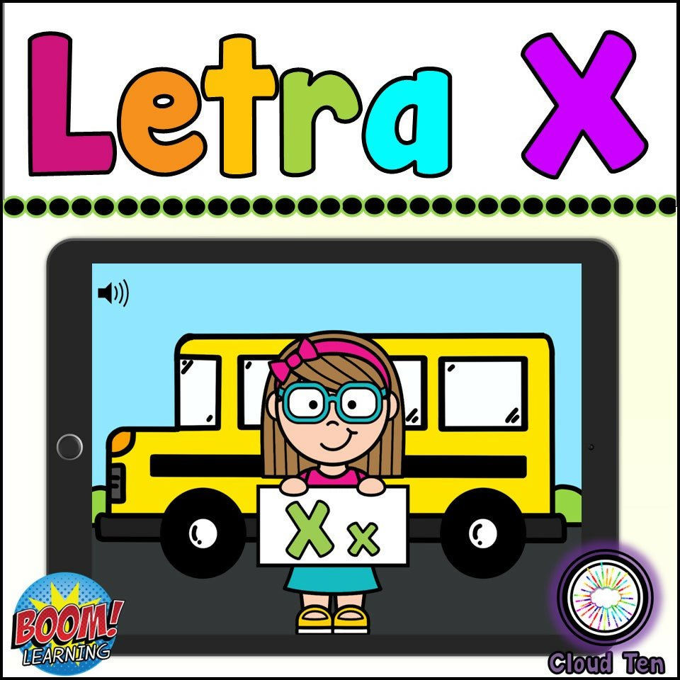 Letra X Boom Cards™ | Digital Task Cards – Bilingual Marketplace
