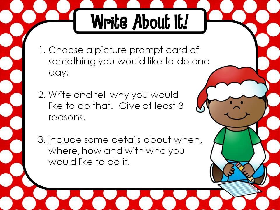 Write About It! Christmas Edition – Bilingual Marketplace