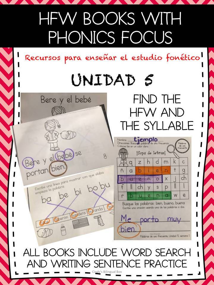 Kindergarten Benchmark Adelante Phonics Unit 5 – Bilingual Marketplace