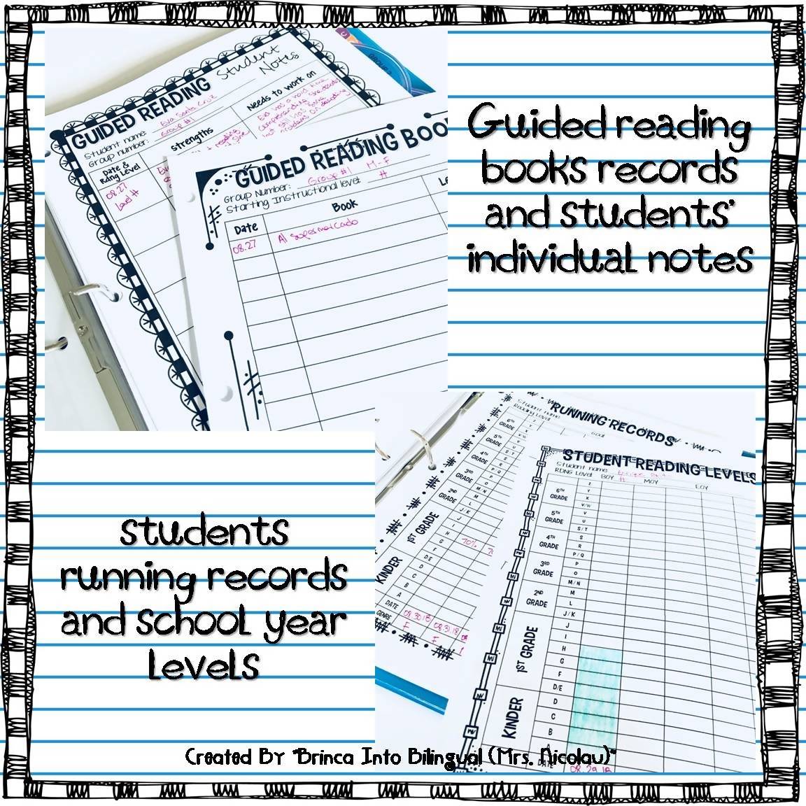 Guided Reading Groups Binder – Bilingual Marketplace