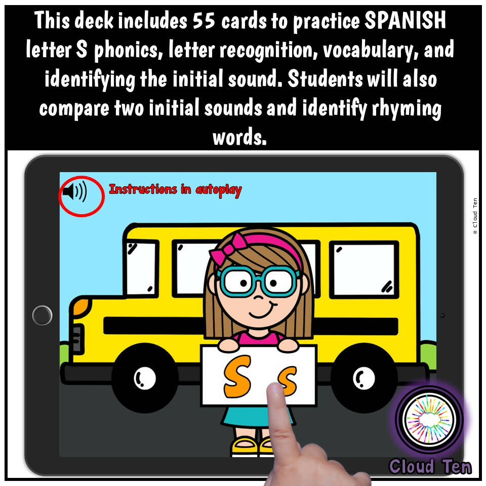 Letra S Boom Cards™ | Digital Task Cards – Bilingual Marketplace