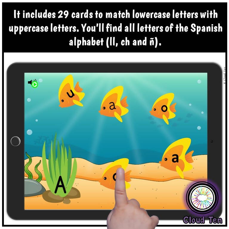 Mayusculas y Minusculas Boom Cards™ | Digital Task Cards – Bilingual ...