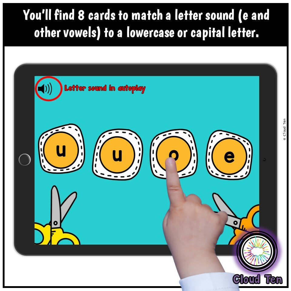 Letra e Boom Cards™ | Digital Task Cards – Bilingual Marketplace