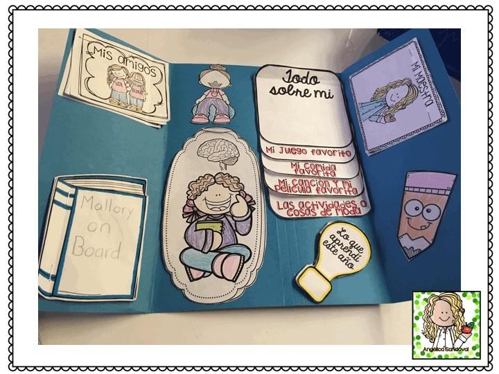 End of the Year Lapbook in Spanish – Bilingual Marketplace