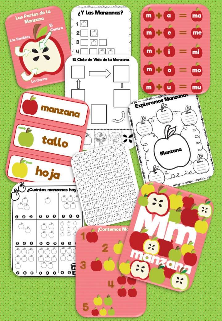 Las Manzanas - An Apple Unit – Bilingual Marketplace