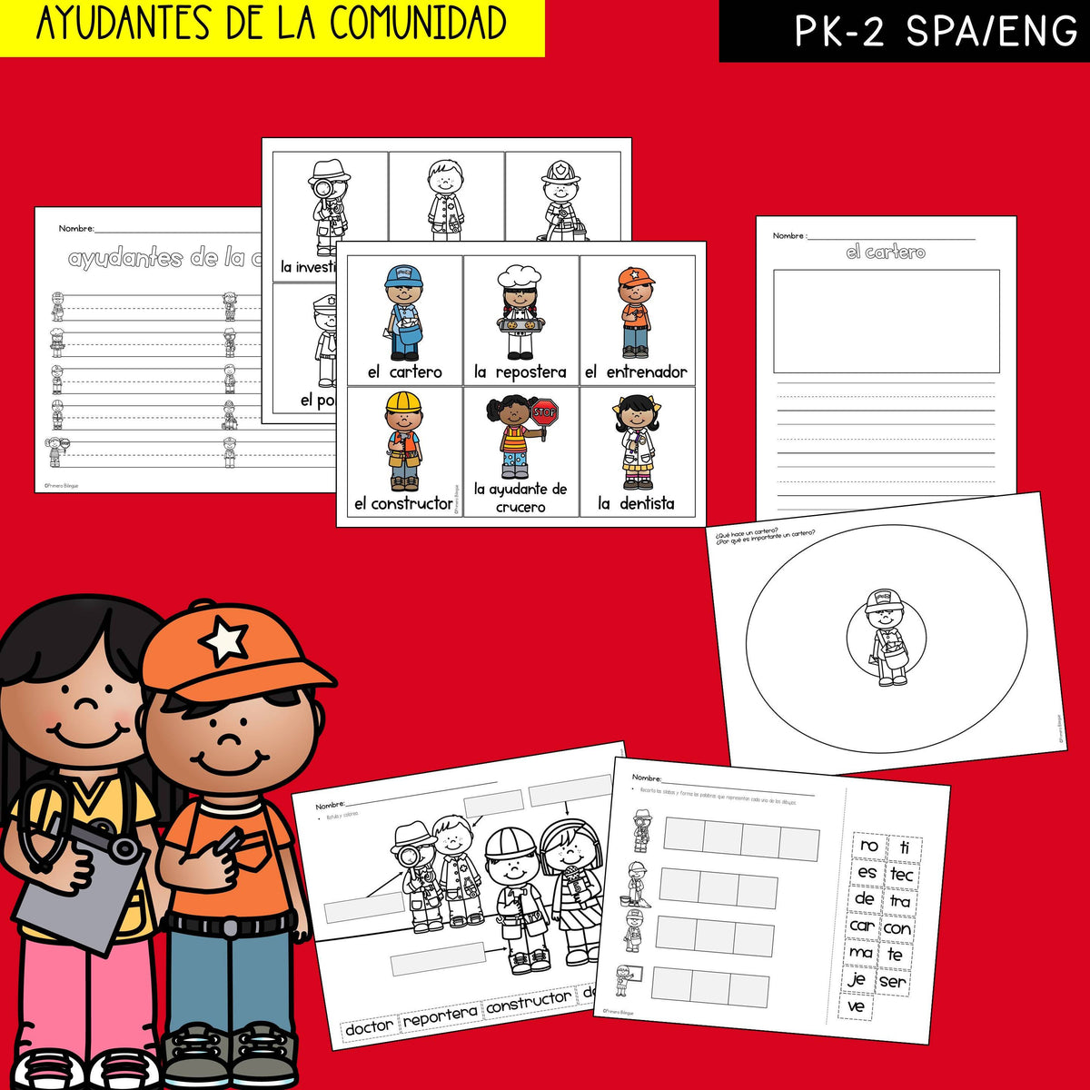 Escribe el salón/ayudantes de la comunidad – Bilingual Marketplace