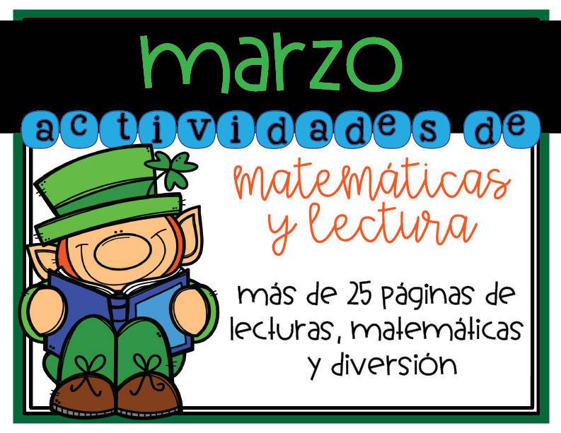 March Activity Pack in Spanish – Bilingual Marketplace
