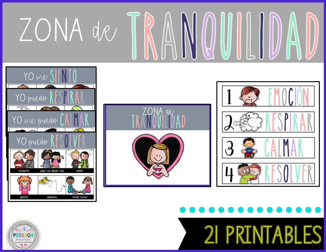 ️ SPANISH Calm Down Strategies | PRINTABLES ️ – Bilingual Marketplace