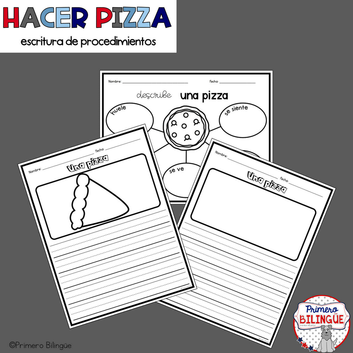 Cómo hacer pizza — Procedural writing – Bilingual Marketplace