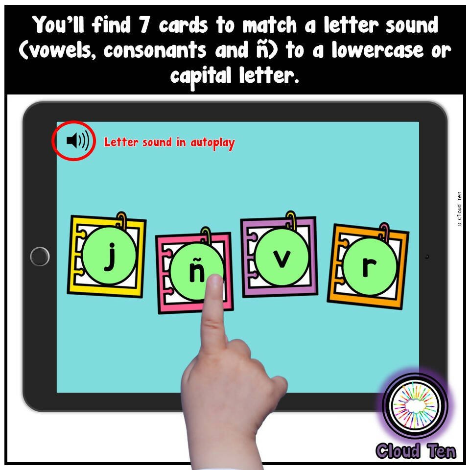 Letra Ñ Boom Cards™ | Digital Task Cards – Bilingual Marketplace
