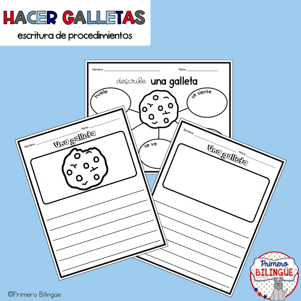Cómo hacer galletas — Procedural writing – Bilingual Marketplace