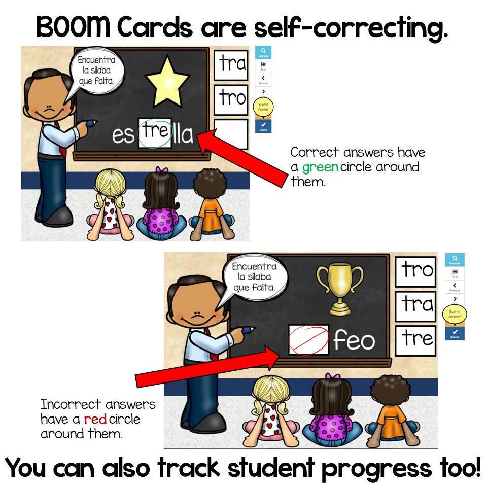 BOOM Cards Sílabas trabadas Tr (tra, tre, tri, tro, tru)- Distance Lea ...
