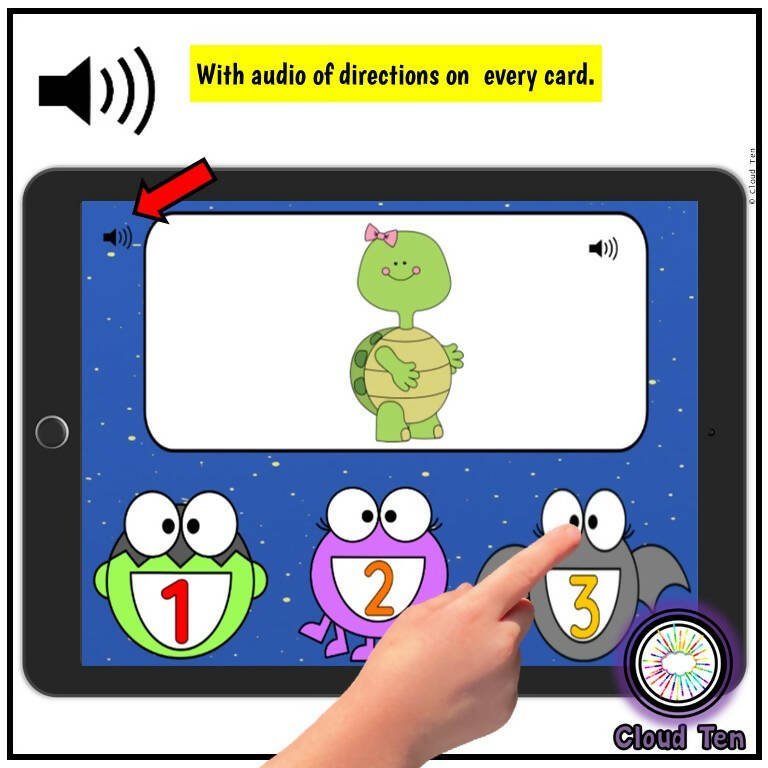 Contar silabas Digital Task Cards | Boom Cards™ – Bilingual Marketplace