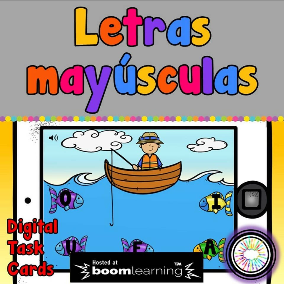 Letras Mayusculas Boom Cards™ | Digital Task Cards – Bilingual Marketplace