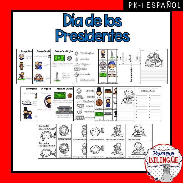 Día de los Presidentes – Bilingual Marketplace