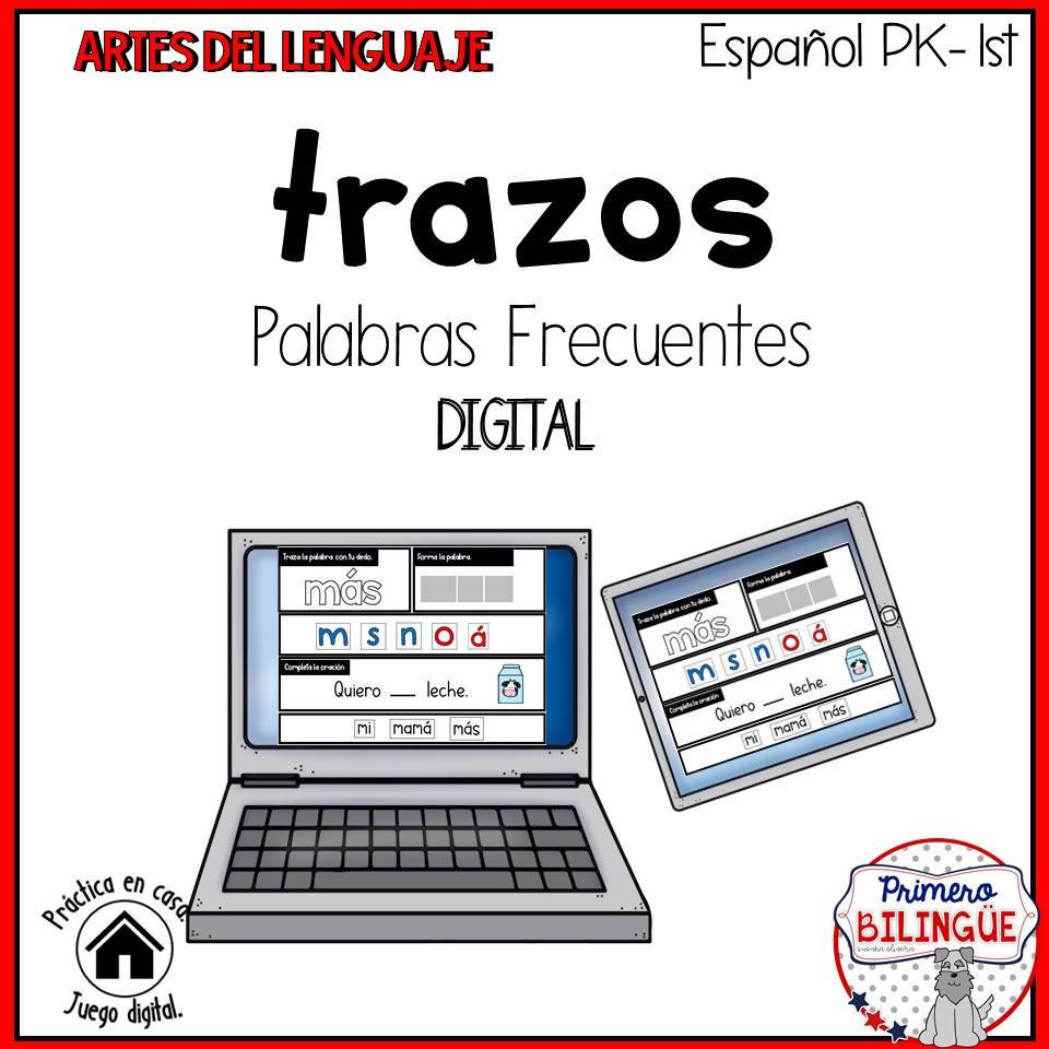 Palabras frecuentes Digital – Bilingual Marketplace