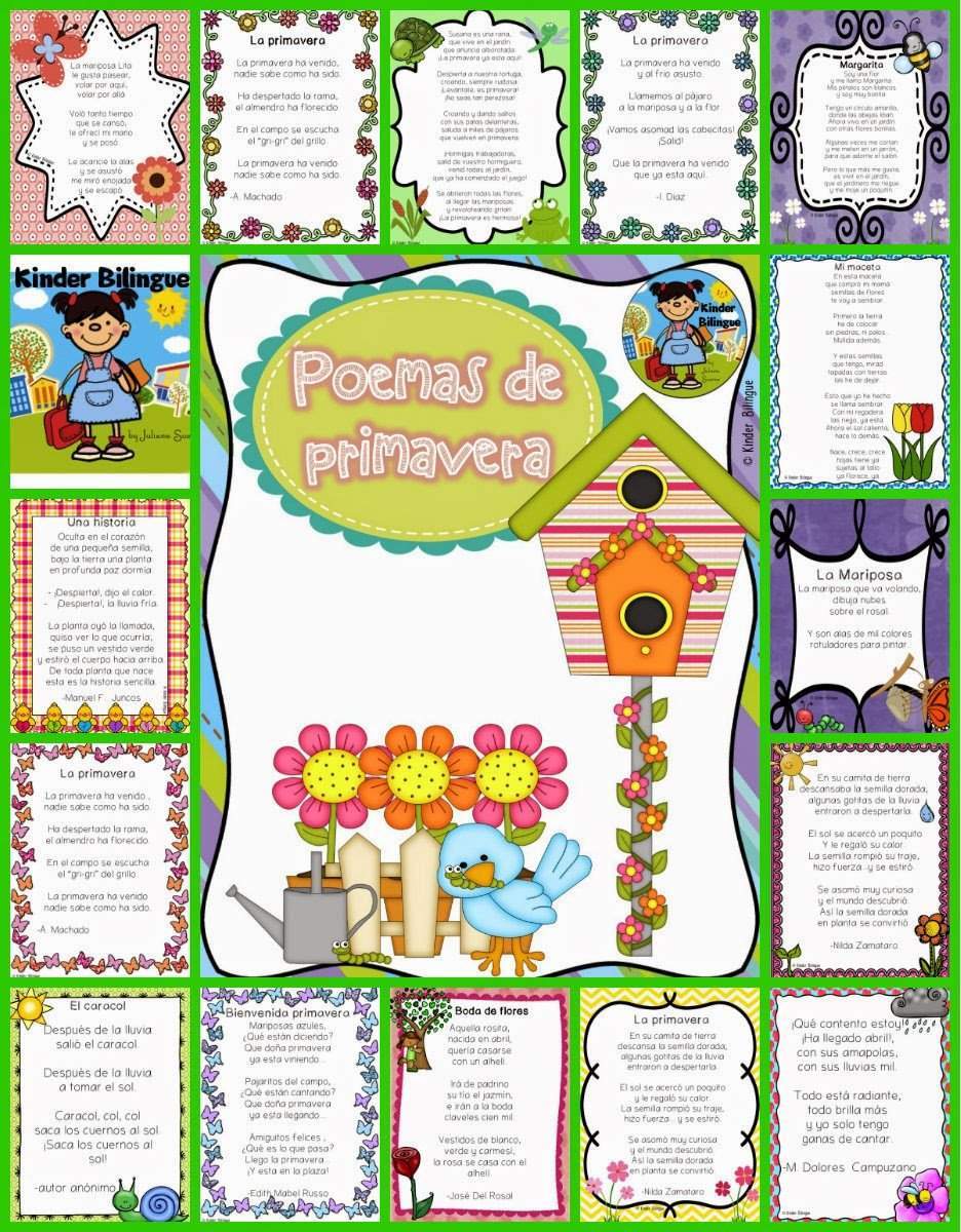 Poemas para la primavera (Spring Poems in Spanish) – Bilingual Marketplace