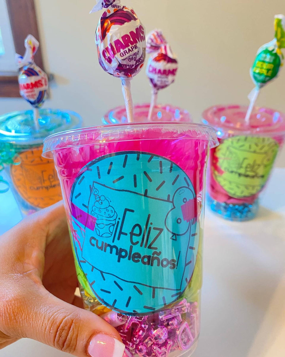 Spanish Birthday Labels – Bilingual Marketplace