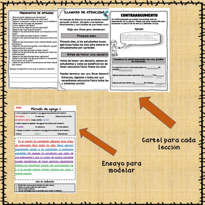 ESCRITURA DE OPINION-UNIDAD – Bilingual Marketplace