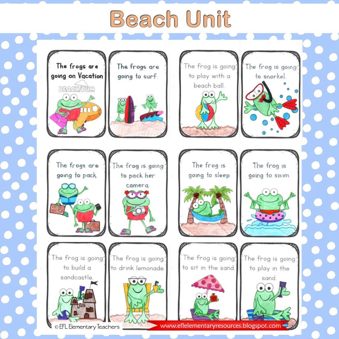 Beach Unit for Elementary ESL – Bilingual Marketplace