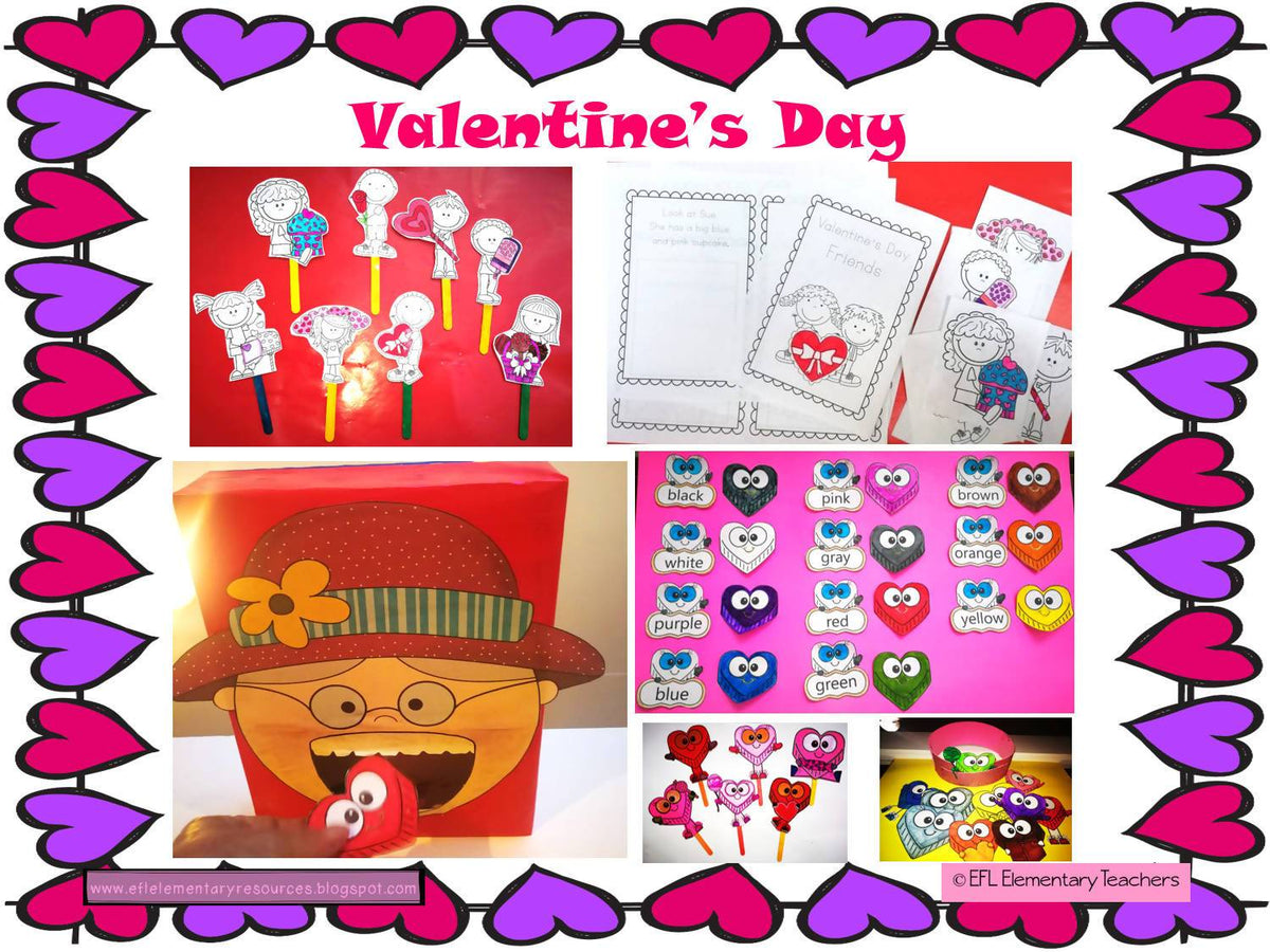 Valentine's Day Colors – Bilingual Marketplace