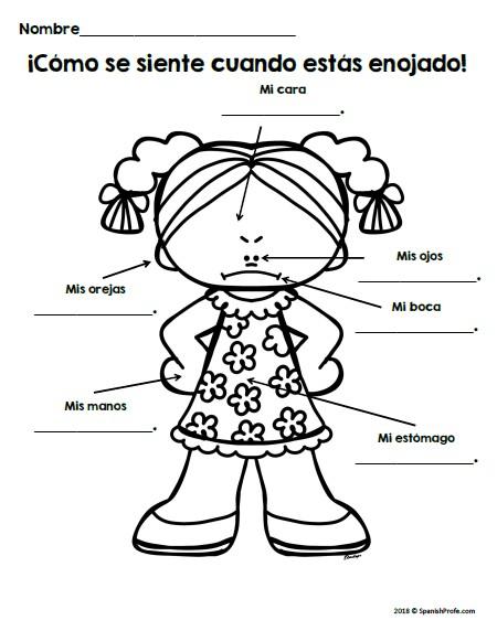 Feelings & Emotions in Spanish (Emociones y sentimientos) – Bilingual ...