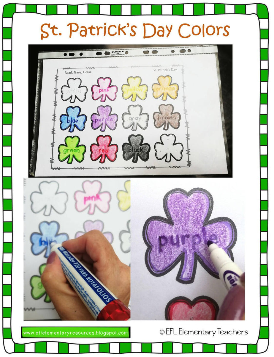 St. Patrick's Day for Elementary ESL – Bilingual Marketplace