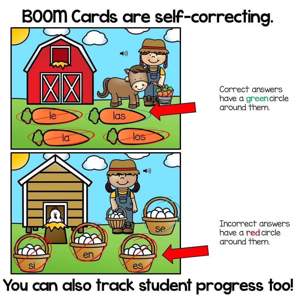 BOOM Cards High Frequency Words in Spanish- Palabras de uso frecuente ...