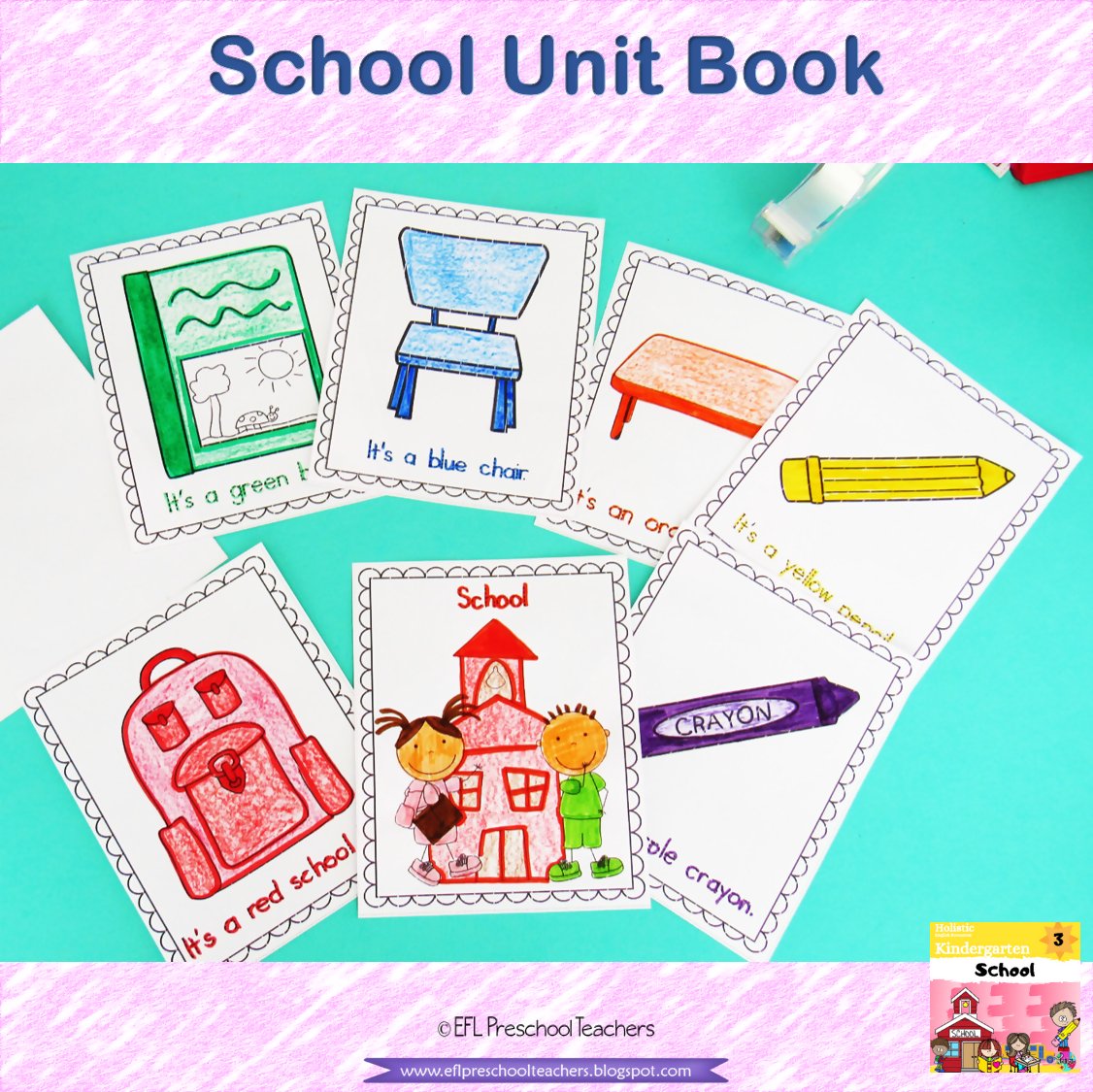 School Unit for Kindergarten-Holistic English – Bilingual Marketplace