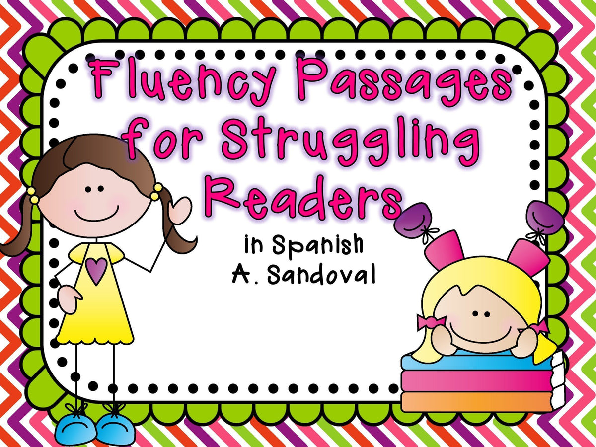 RTI Spanish Fluency Passages for Struggling Readers – Bilingual Marketplace