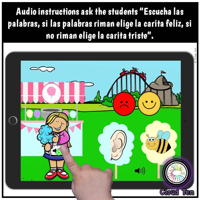 Rimas Boom Cards™| Digital Task Cards – Bilingual Marketplace