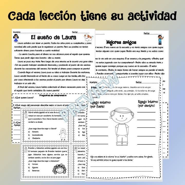 Character traits in Spanish – Bilingual Marketplace