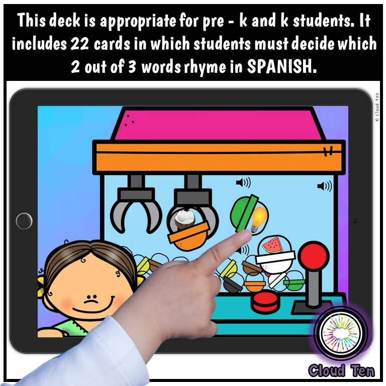 Boom Cards™ - Rimas 3 | Digital Task Cards – Bilingual Marketplace