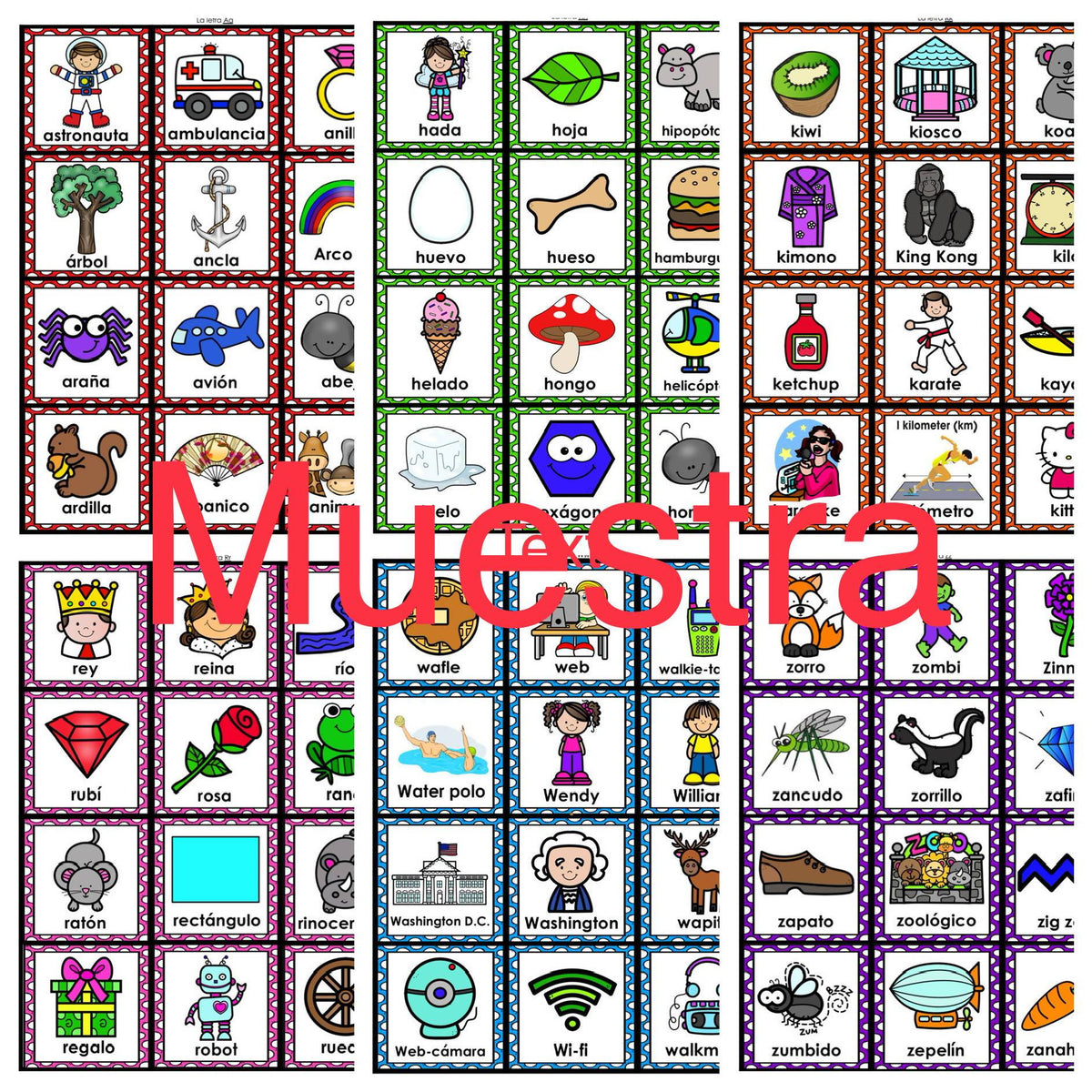 Centro del Abecedario, Poema del Abecedario A-Z, Actividades y Folleto ...