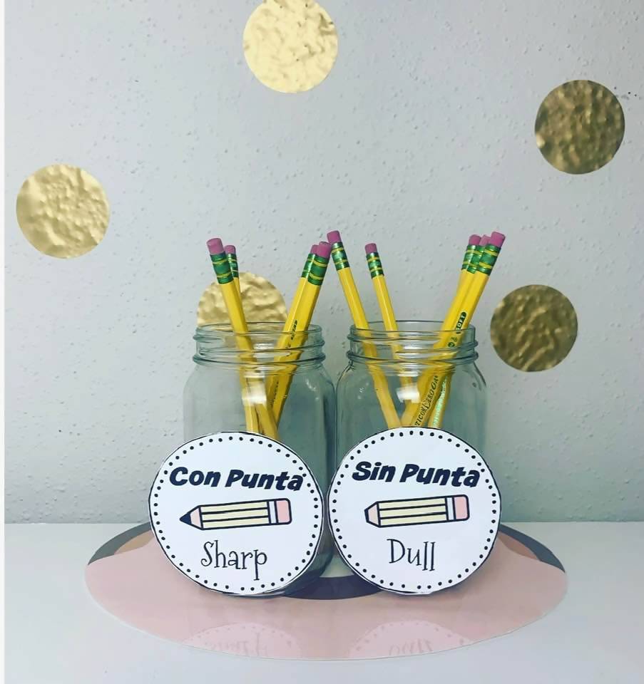 Spanish/English Pencil Labels – Bilingual Marketplace