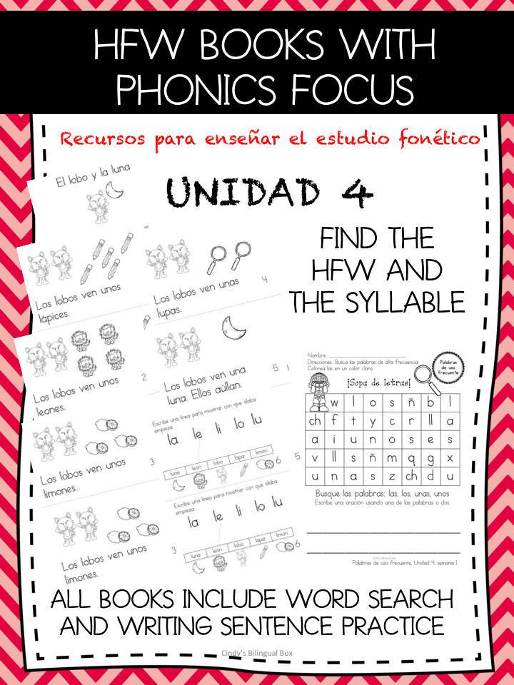 Kindergarten Benchmark Adelante Phonics Unit 4 – Bilingual Marketplace