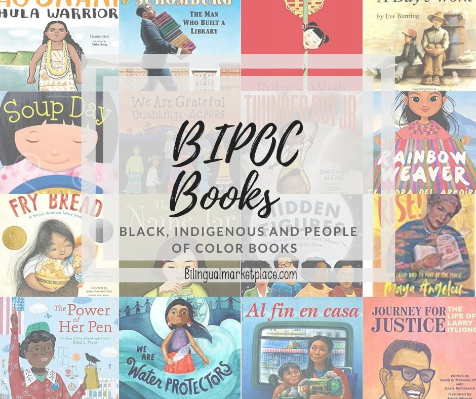 BIPOC (Black, Indigenous, People of Color) Books – Bilingual Marketplace