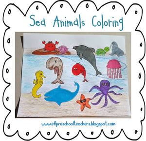 Sea Animals for English Language Learners – Bilingual Marketplace