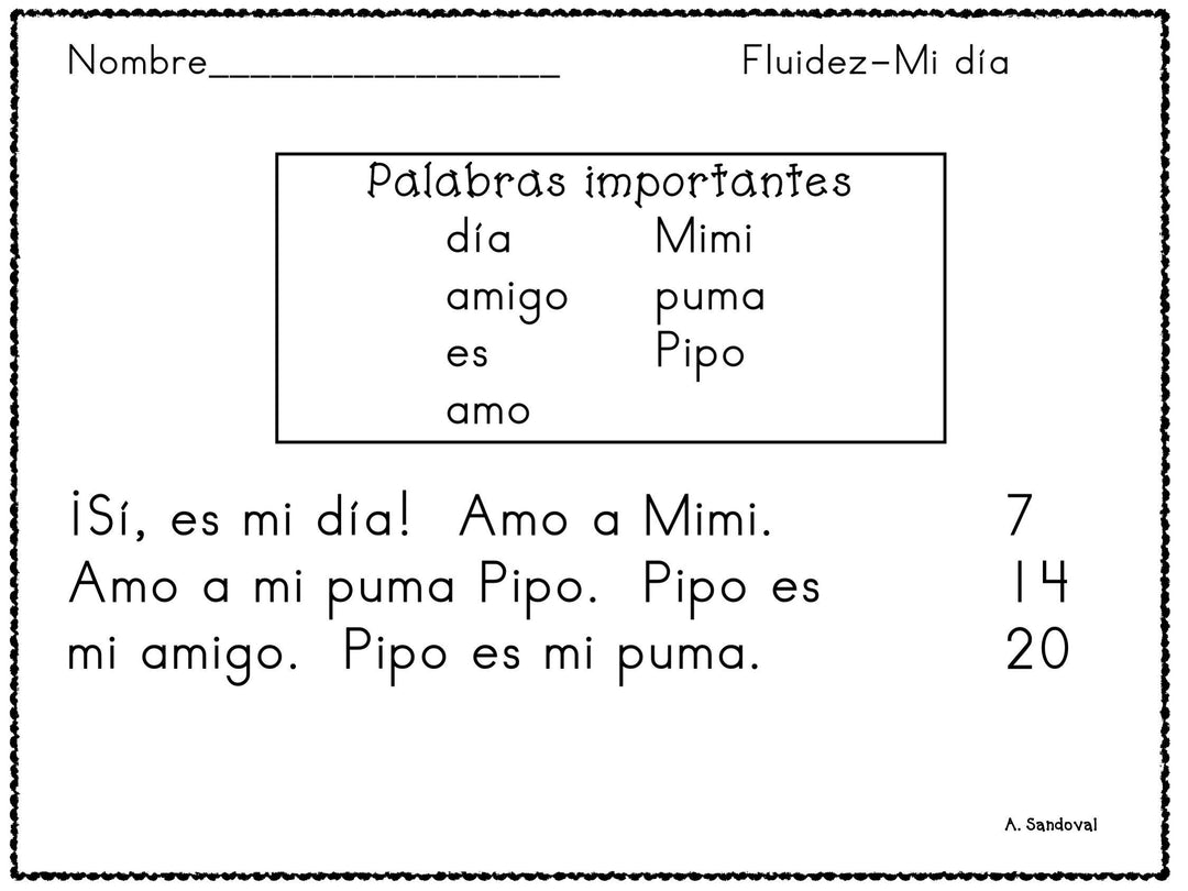 RTI Spanish Fluency Passages for Struggling Readers – Bilingual Marketplace