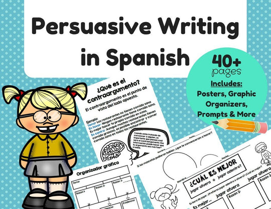 Persuasive Writing in Spanish (Escritura Persuasiva) – Bilingual ...