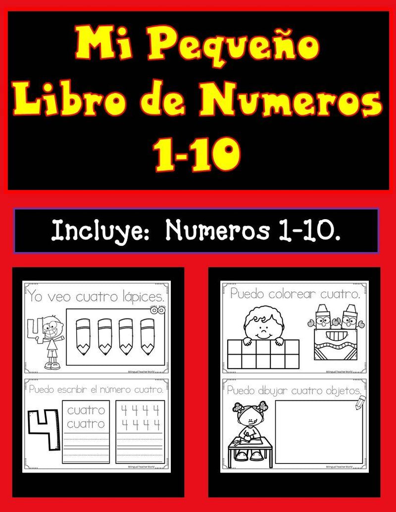 Numbers In Spanish 1 10