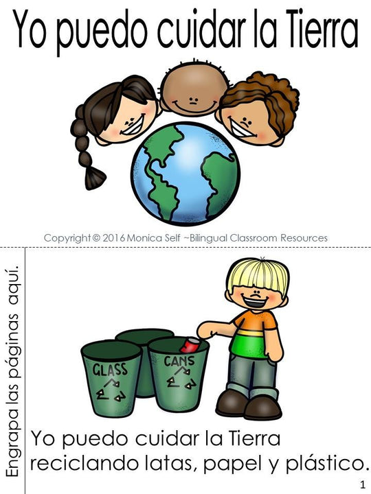 Earth Day Reader In Spanish – Bilingual Marketplace