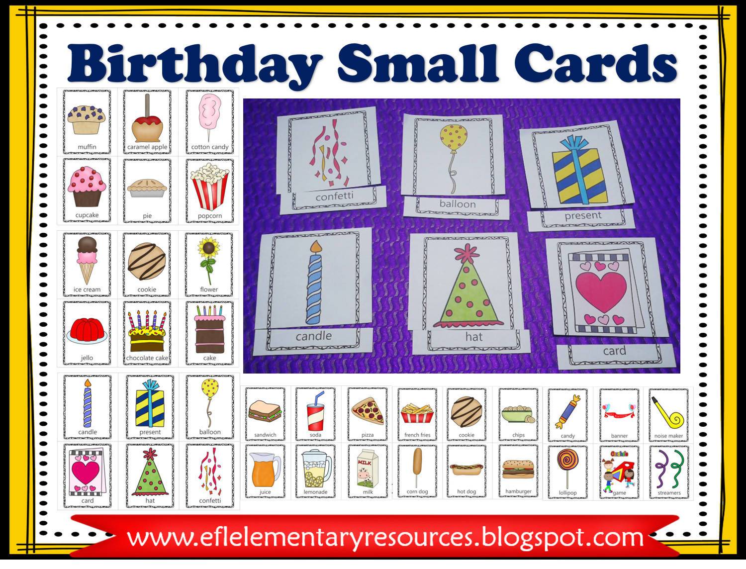 Birthday Unit for ESL – Bilingual Marketplace