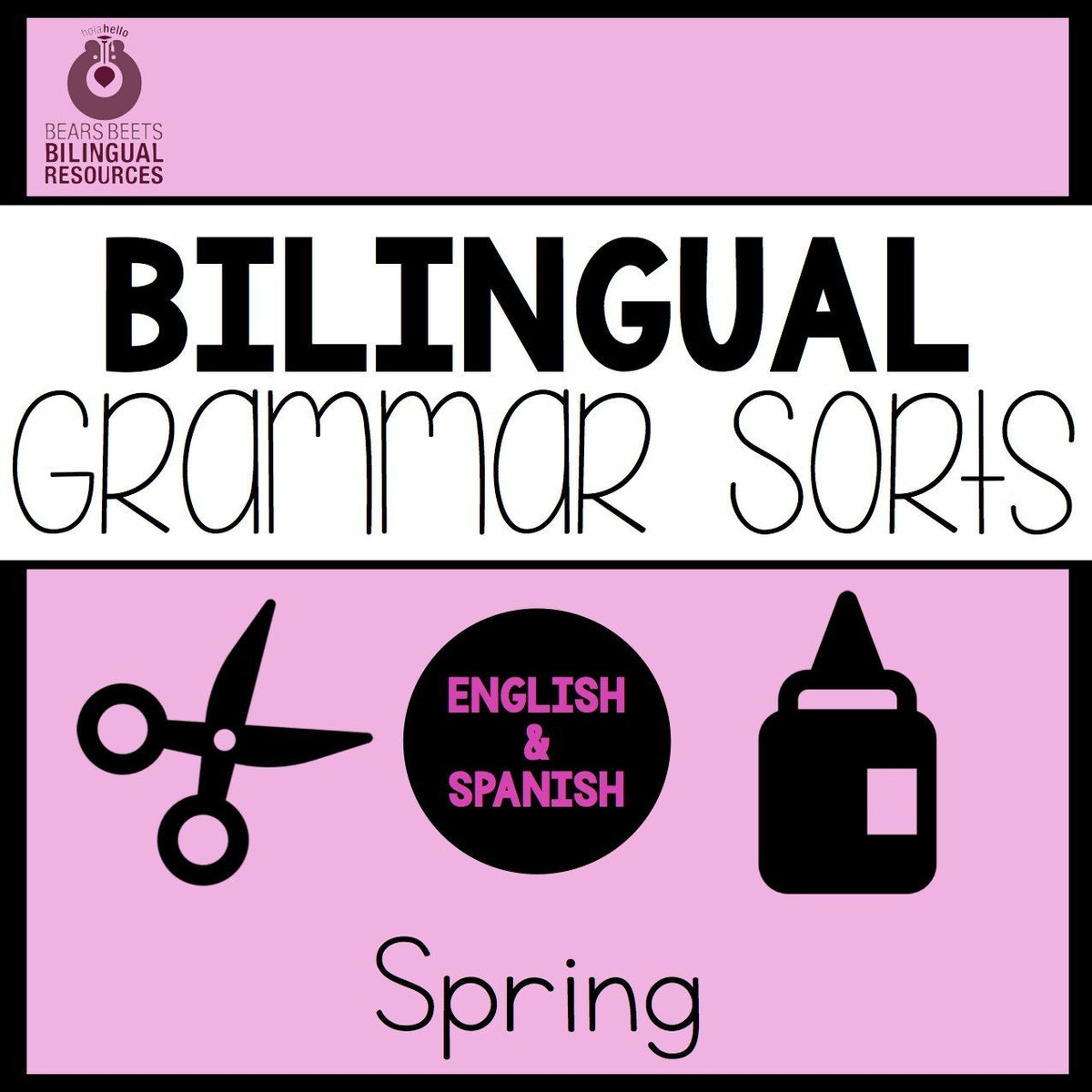 Bilingual Spring Grammar Sorts – Bilingual Marketplace