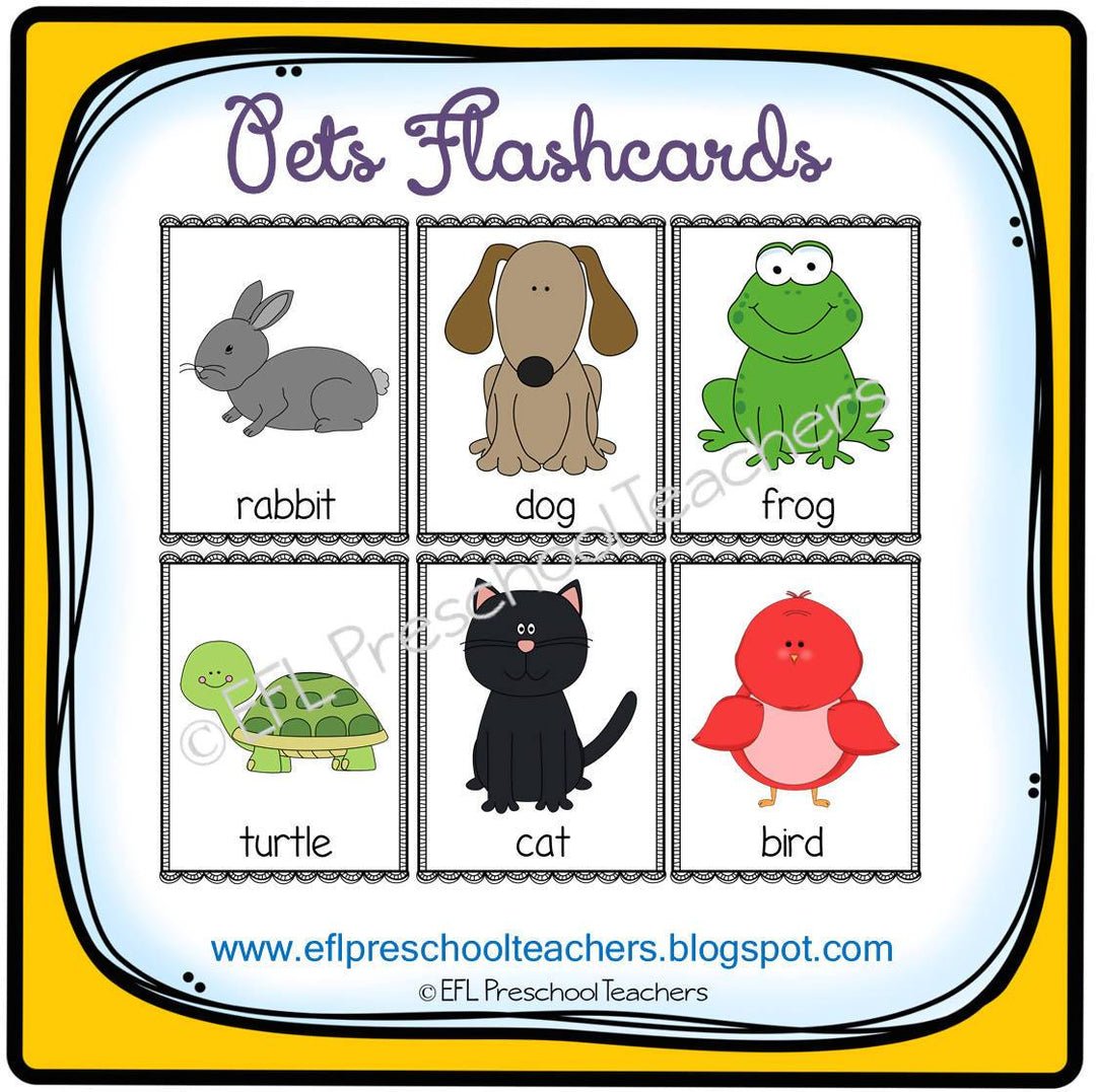 Pet Theme for Kindergarten ELL – Bilingual Marketplace