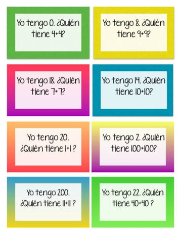 Free activities from Kinder Bilingüe – Tagged "dobles" – Bilingual ...