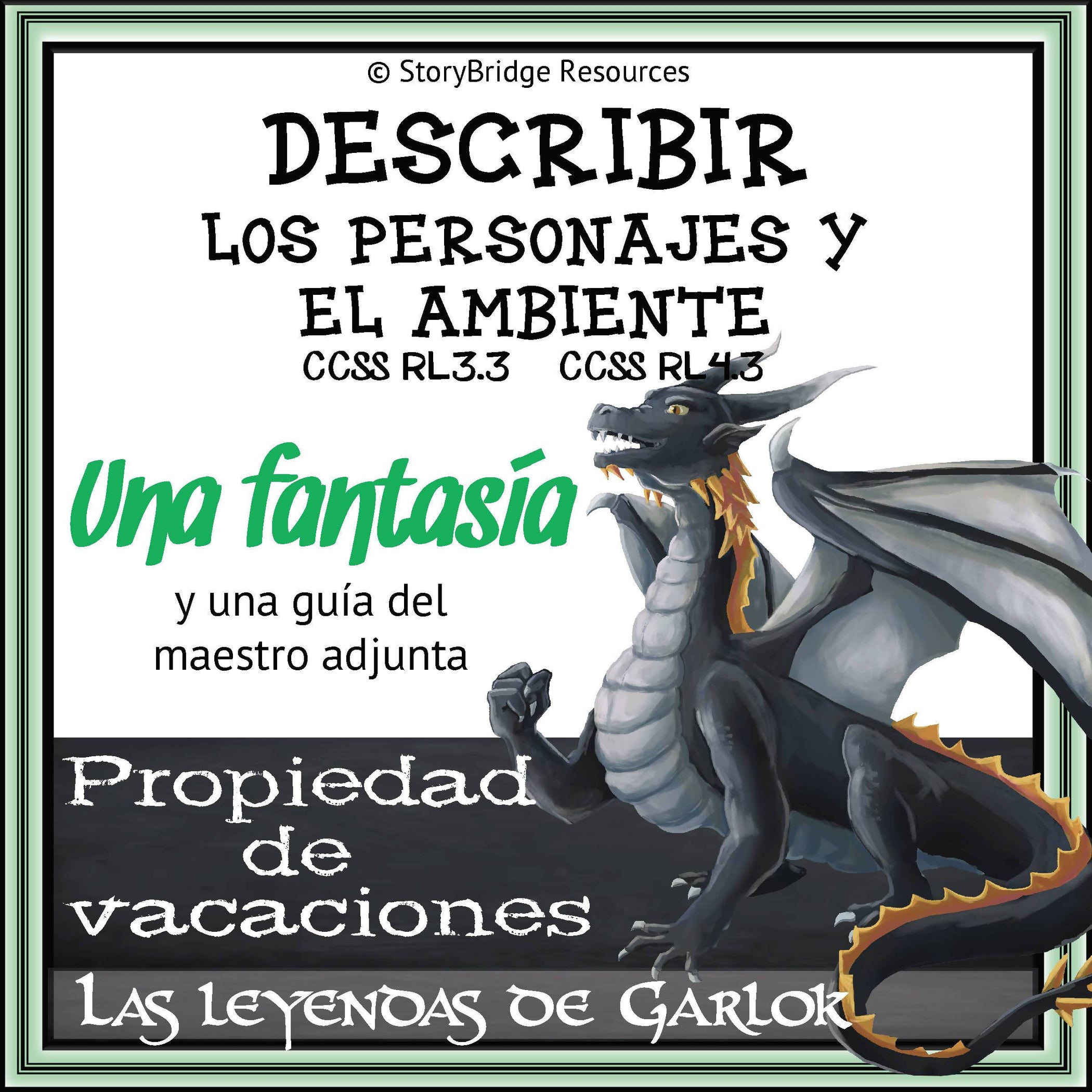 Describing Characters & Setting-A Short Fantasy for Reading Comprehens ...