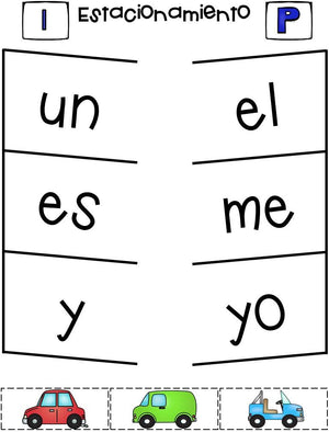 Práctica de palabras frecuentes para la casa – Bilingual Marketplace