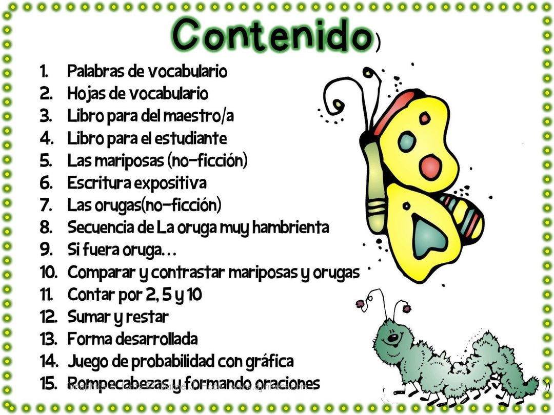 Butterfly Life Cycle El ciclo de vida de la mariposa – Bilingual ...