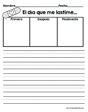 Personal Narrative in Spanish (Narrativa personal) – Bilingual Marketplace